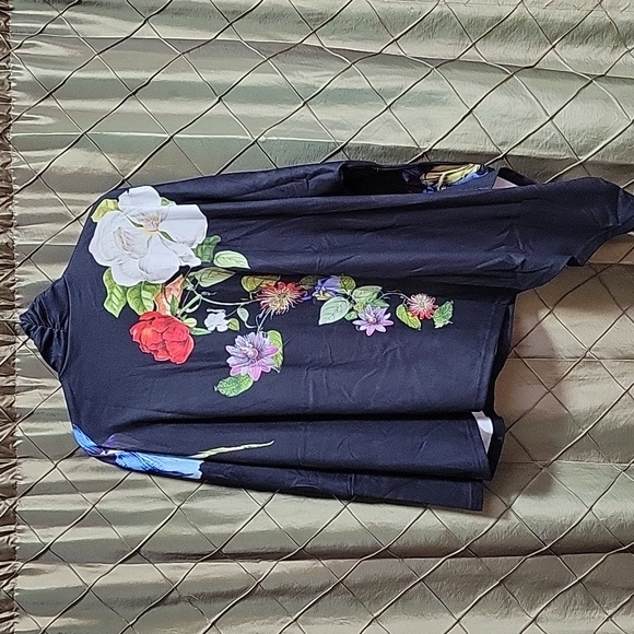 STYLEWE | Tops | Nwt Stylewe Asymmetrical Floral Print Tunic | Poshmark